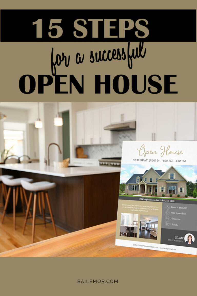 Hosting a Successful Open House | Bailemor